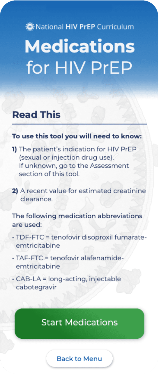 Core Concepts - HIV PrEP Medications and Dosing Options - HIV PrEP Fundamentals - Core Concepts ...